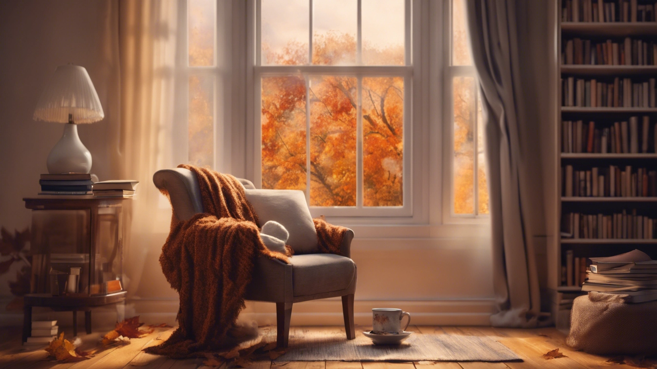 Curl Up with a Cup of Tea - Dive into Cozy November Quotes
